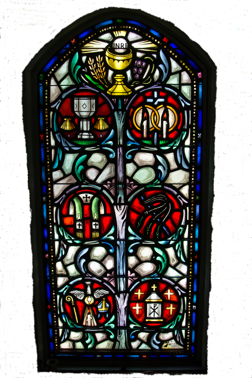 Church Windows - Holy Trinity of Oxford Maryland