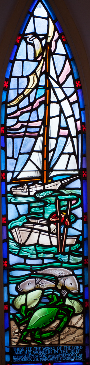 Church Windows - Holy Trinity of Oxford Maryland